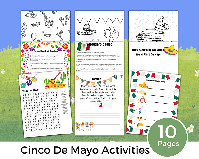Cinco De Mayo Activities - JenXSpeaks